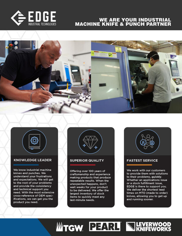 Brochures & Flyers - Leverwood Knife Works